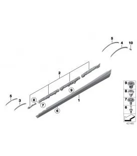 فیلتر هوای بی ام و 325i سال های 2004 تا 2010