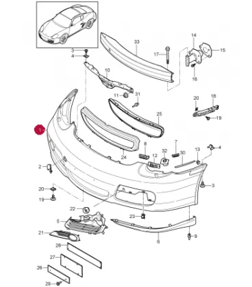سپر جلو پورشه کیمن سال های 2009 تا 2012