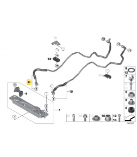 درب جلو سمت راست بی ام و X6 سال های 2009 تا 2013 اورجینال
